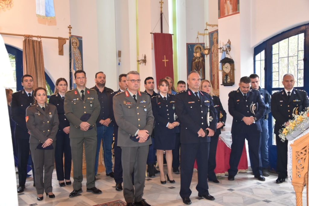 Γιορτάστηκε σήμερα η «Ημέρα της Αστυνομίας» και τιμήθηκε η μνήμη του ...