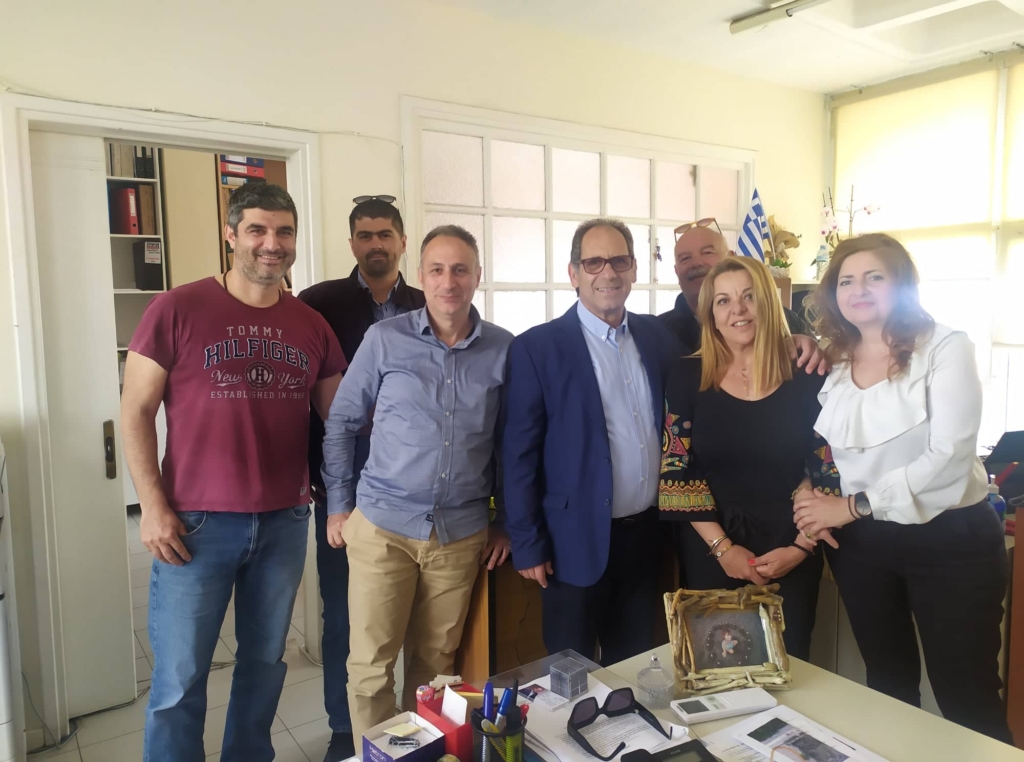 Επισκέψεις Χατζηκομνηνού σε Δήμο Μυτιλήνης και στο ΚΥΤ του Καρά Τεπέ ...