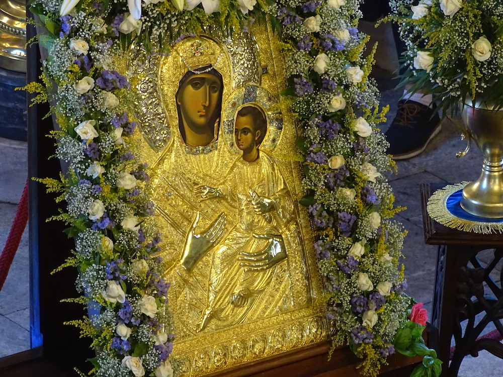 Πανηγύρι της Παναγίας Βηματάρισσας στον Άγιο Θεράποντα - Lesvospen