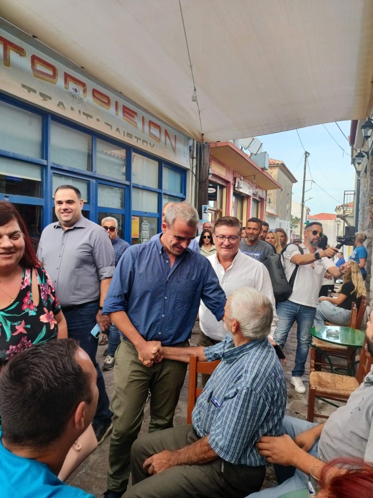 Στα χωριά της Γέρας ο υποψήφιος Δήμαρχος Μυτιλήνη Παναγιώτης Χριστόφας ...