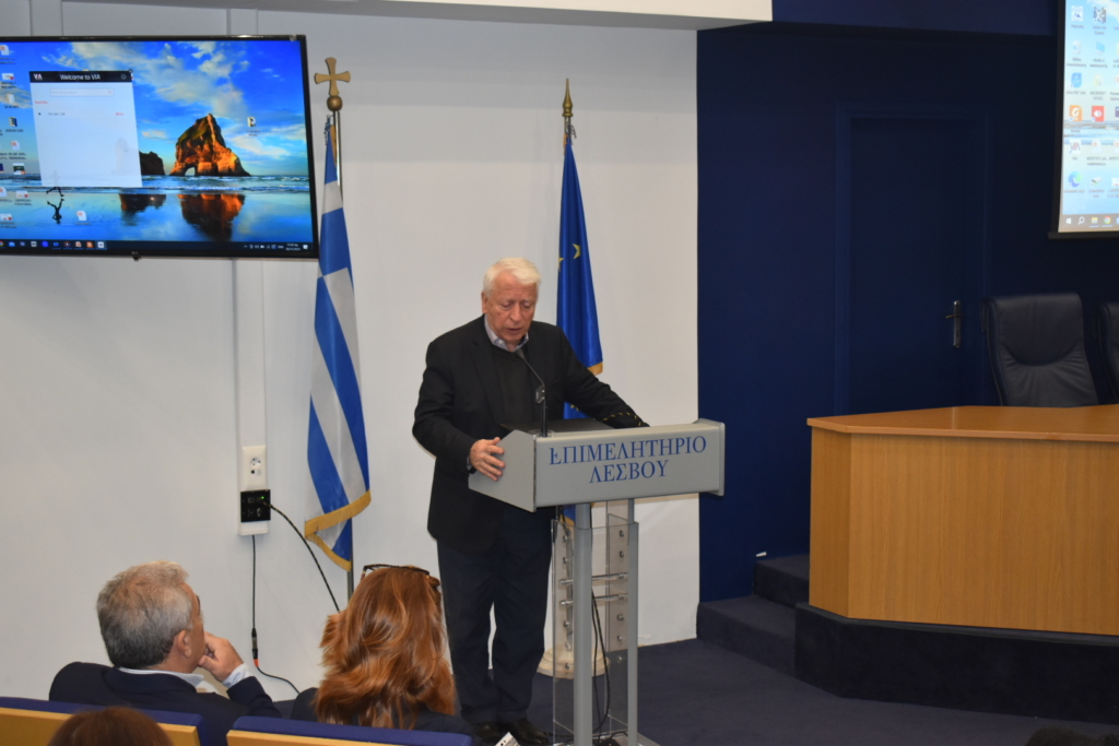 Χαιρετισμός Περιφερειάρχη Βορείου Αιγαίου στην Ημερίδα για τον Τουρισμό ...