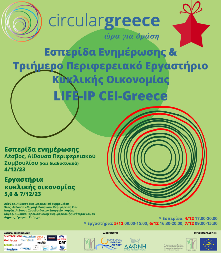 Το Πράσινο Ταμείο, η Περιφέρεια Βορείου Αιγαίου και το Δίκτυο Αειφόρων ...