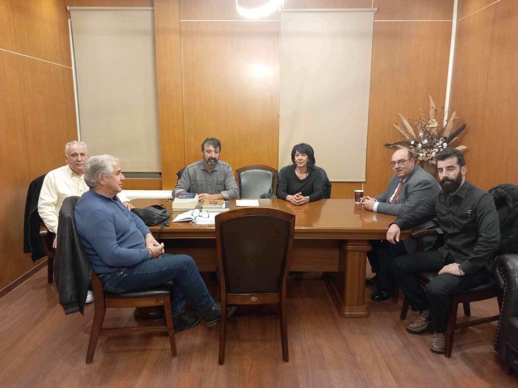 Συνάντηση Βέρρου με το Δίκτυο κοινοτήτων Λέσβου - Lesvospen