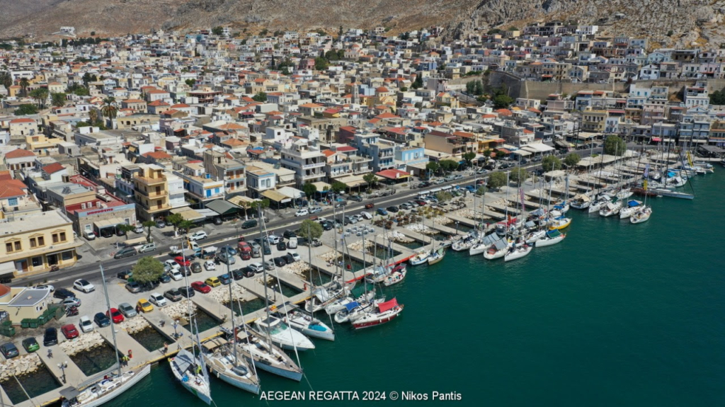 Το σύνθημα για την εκκίνηση της Aegean Regatta 2024 δόθηκε στην Κάλυμνο ...