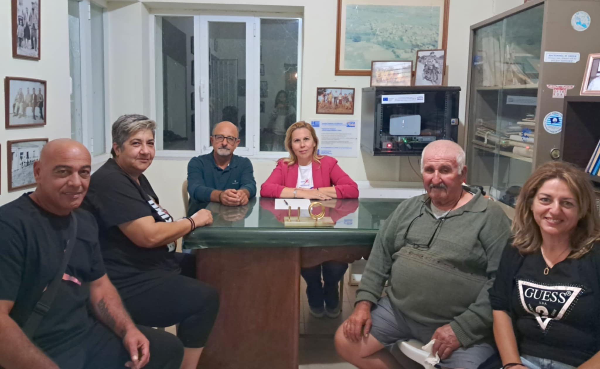 Συνάντηση της Δημάρχου με το ΔΣ του συλλόγου ΑμεΑ “Ορίζοντες” - Lesvospen